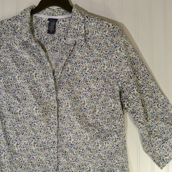 Basic Editions | Tops | Basic Editions Button Up Shirt 2x | Poshmark